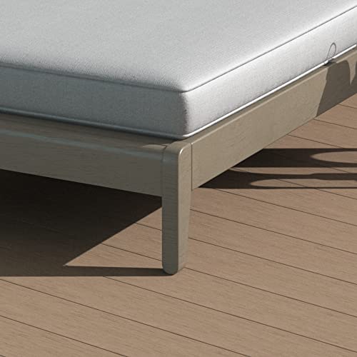 homestyles Sustain Outdoor Chaise Lounge, Gray