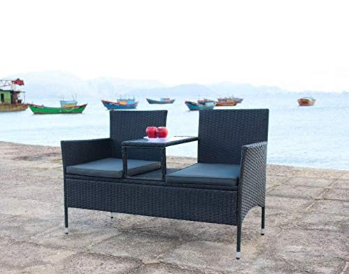 CoolsomeJies 230FT Synthetic Rattan Repair Material,Black Synthetic Plastic Rattan for Knit and Repair Chair Table,Storage Basket