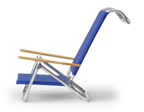 Telescope Casual 74153801 Original Mini-Sun Chaise Folding Beach Arm Chair, Night