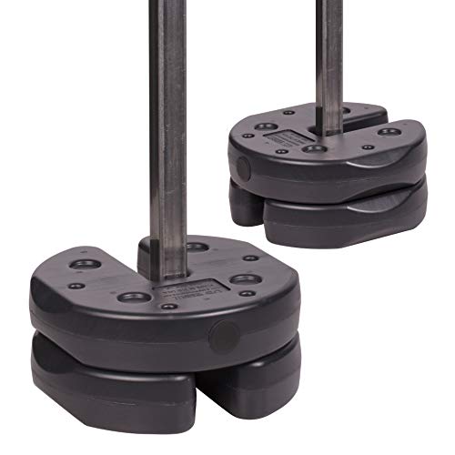 US Weight Tailgater Canopy Weights with No-Pinch Design for Easy, Safe Installation, and Removal to Secure Tents, Canopies, and Umbrellas at Outdoor Events