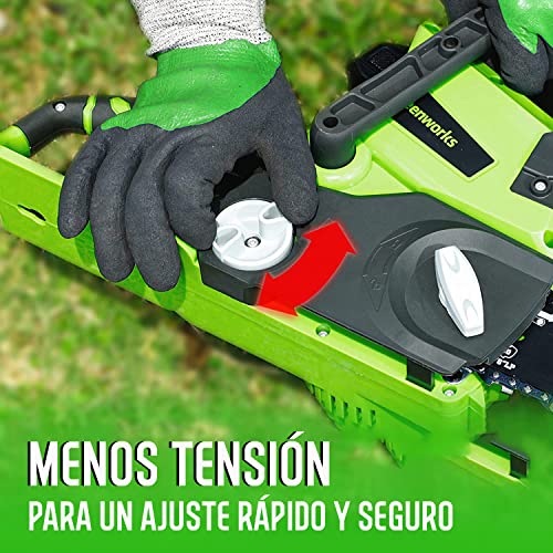 Greenworks 24V 10" Chainsaw, 2.0Ah USB Battery and Charger