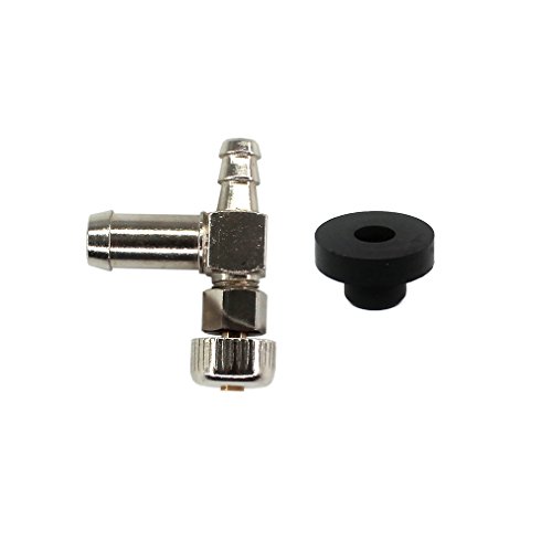 AISEN Universal 1/4" Fuel Gas Tank Grommet Bushing Shut Off Petcock Valve for Craftsman Coleman 5000W 6250W Generac Generator