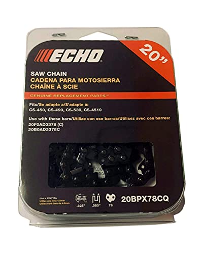 Echo Genuine 20BPX78CQ 20" Chain – 20BPX Series