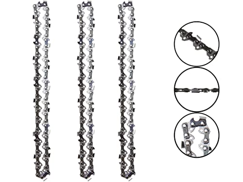 Morocca 3 Pack 8" Replacement Chainsaw Saw Chain for DeWalt DCPS620 DCPS620B DCPS620M1 20V MAX XR Li-Ion Pole Saw Pole Saw 34DL 043…