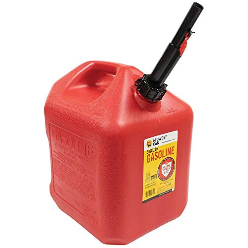 New Stens 5 Gallon Plastic Gasoline Fuel Can 765-514 Replacement