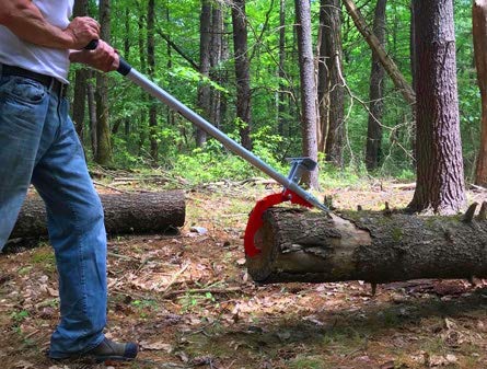 Woodchuck Tool DualPro Log Lifter/Cant Hook/Peavey Combines The Dual with Jack and Rear Foot and Toe Lift of The Timberjack