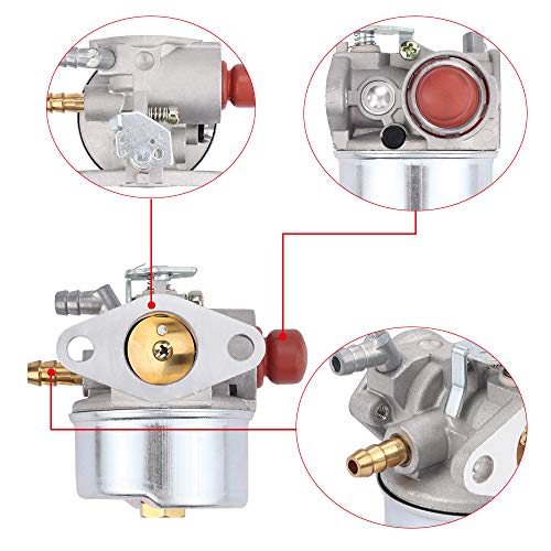 Panari 640004 640117B Carburetor for Tecumseh OHH45 OHH50 OHH55 OHH60 OHH65 5.5HP 6.5HP OHH OHV Engine Lawn Mower 640014 640025 640025A