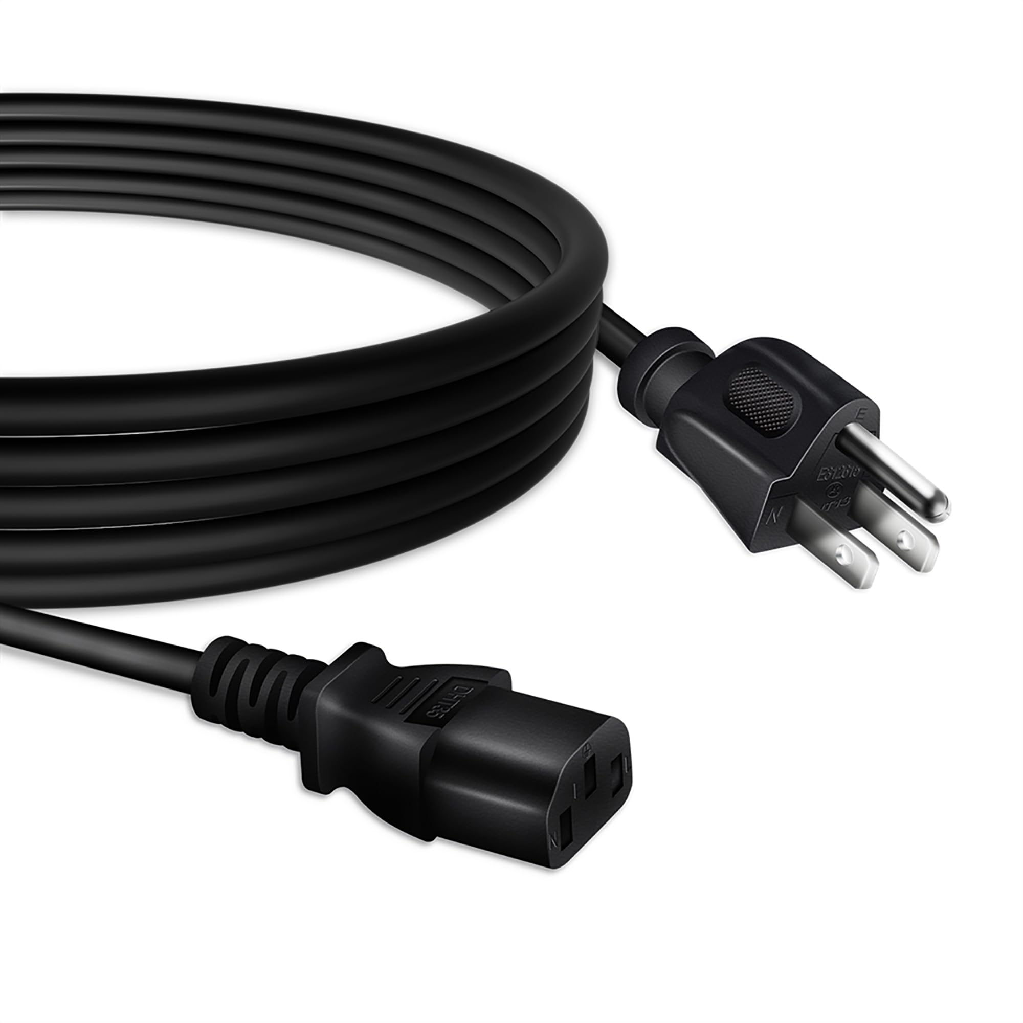 PKPOWER 6ft AC Power Cord Cable for LG 60PA5500-UG 60PN5300-UF 60PV450-UA 3-Prong Wire