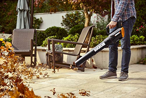 WORX 20V Turbine Cordless Two-Speed Leaf Blower Power Share - WG547 (Battery & Charger Included)