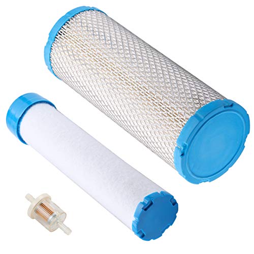HIPA Outer Inner Air Filter for Kawasaki 11013-7044 11013-7020 11013-7019 11013-7045 Kohler 25 083 01 25 083 01-S 2508301 25 083 04 2508304 JD M131802 M131803