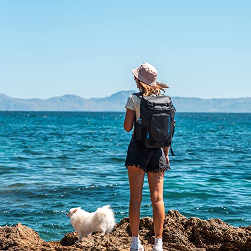 SPARTER Backpack Cooler Insulated Leak Proof 33 Cans, 2 Insulated Comaprtments Thermal Bag, Portable Lightweight Beach Travel Camping Lunch Backpack for Men and Women