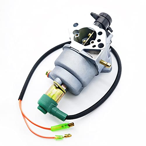 Carburetor Carb for Wen Power Pro 56551 56680 56682 5500 6800 7000E 9000E R390 389CC 390CC 13HP Generator with Fuel Shutoff Valve Line Gasket