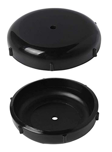 Wrought Iron Chair Glide Protector - Patio Outdoor Furniture Table Feet Leg Cap 1-1/2" Diameter Replace Accessories (16pcs)