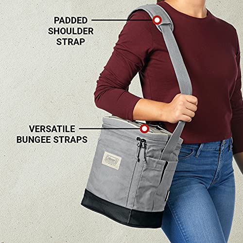 Coleman Cooler Bag, Soft Sided Cooler, Backroads Series Leakproof Insulated Lunch Bag, Beach Cooler Bag, Camping Cooler, Picnic Cooler Bag