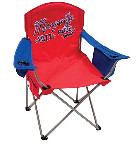 Margaritaville Outdoor Quad Folding Chair - 1977 - Red/Blue, 21.5"" x 36.5"" x 37.5""" (630251-1)