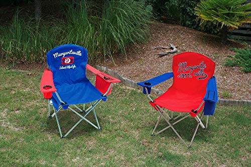 Margaritaville Outdoor Quad Folding Chair - 1977 - Red/Blue, 21.5"" x 36.5"" x 37.5""" (630251-1)