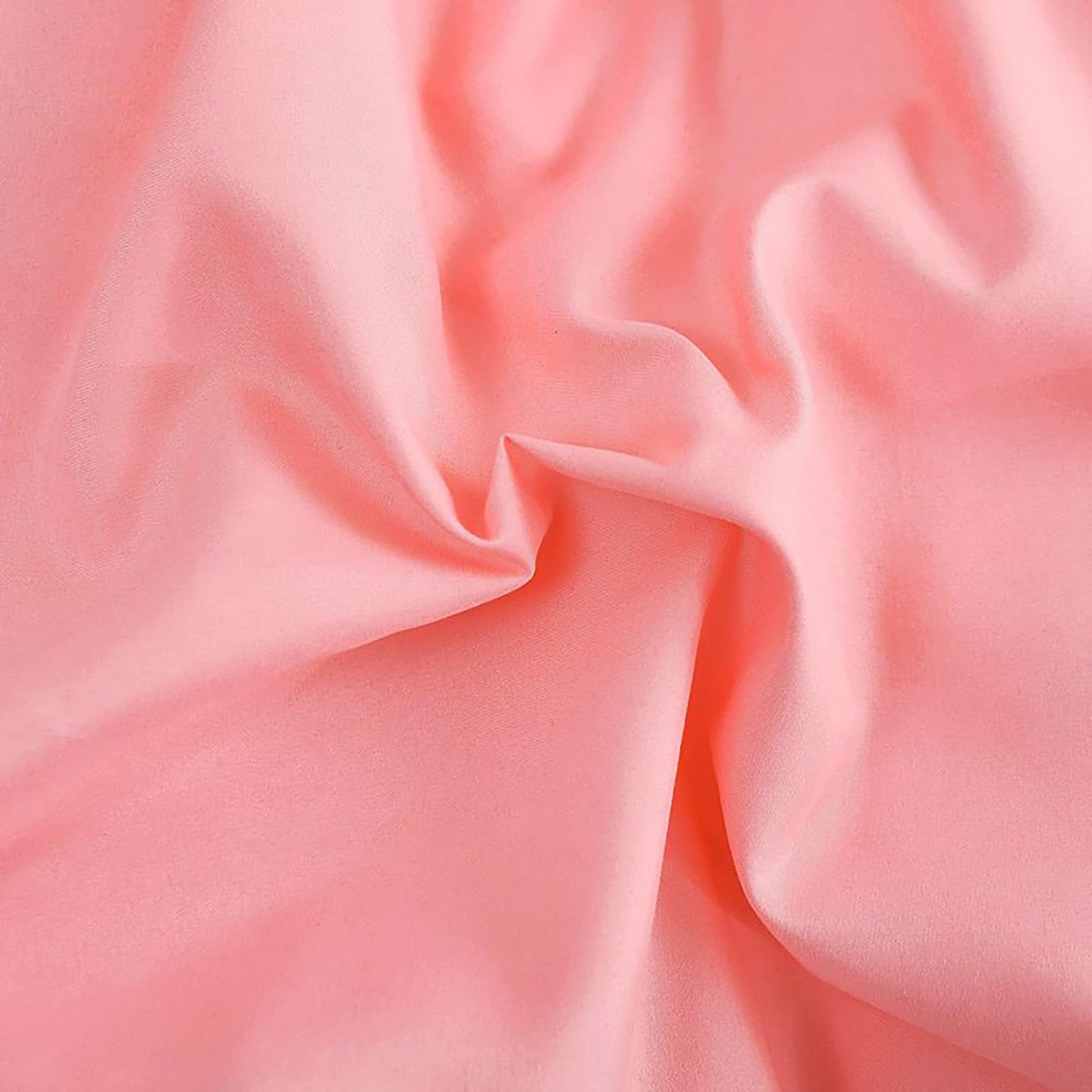 Pengcen Bedding Bed Sheet 3 Pieces Set,Pink Soft Microfiber Bedding Sheet Set,1 Bottom Fitted Sheet and 2 Pillowcases,Full Size