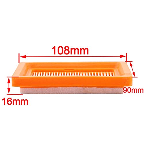 Hipa 14 083 15-S Air Filter with Fuel Filter for Kohler XT650 XT675 Toro 20370 22-inch Recycler Lawn Mower Lawn-Boy 10730 14 083 16-S