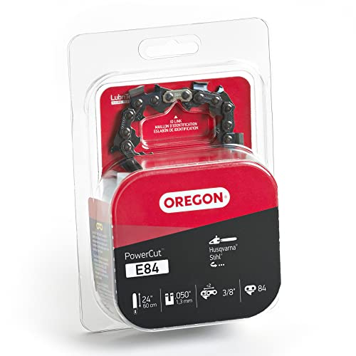 Oregon B84 Full Chisel Professional Chainsaw Chain for 24" Bar, 84 Drive Links, .050" Gauge, 3/8" Pitch, 72EXL, Fits Husqvarna, Stihl