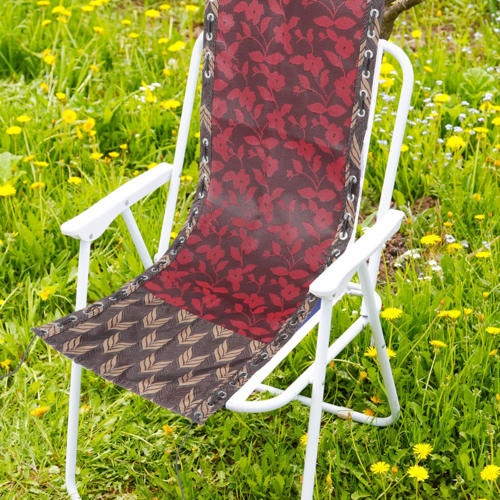 Sosoport 1 Set of Folding Lounge Repair Cloth Anti-Gravity Chair Replacement Fabric Breathable Replacement Cloth Creative
