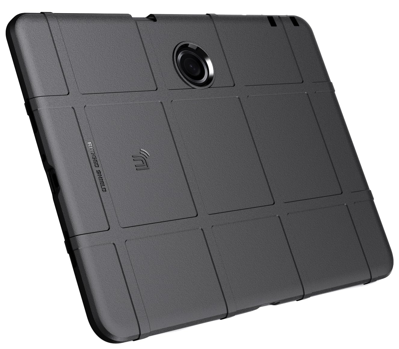 Case for OnePlus Pad 11.6" Tablet (2023), Nakedcellphone Special Ops Tactical Armor Rugged Shield Protective Cover [Anti-Fingerprint, Matte Grip Texture] with Stylus Holder Slot - Matte Black