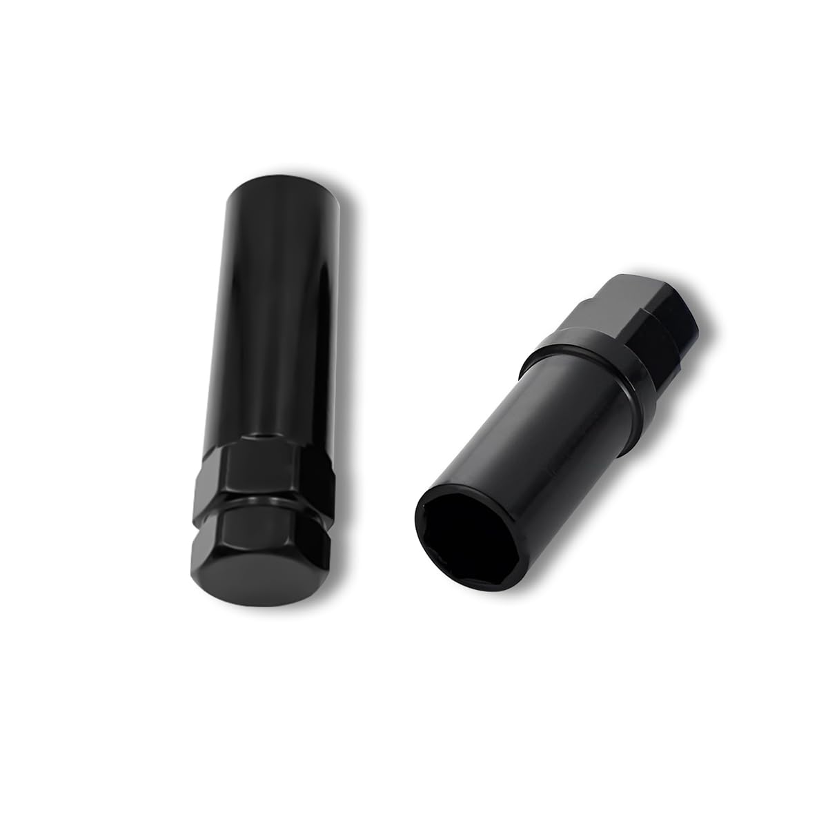 BESULEN 6+7 Point Spline Lug Nut Socket, 2 PCS Car Wheel Lock Removal Tool Kit, 6 Spline for 17.5mm Inner Diameter 7 Spline for 16.5mm Inner Diameter, Lug Nut Key Replacement, Car Accessories