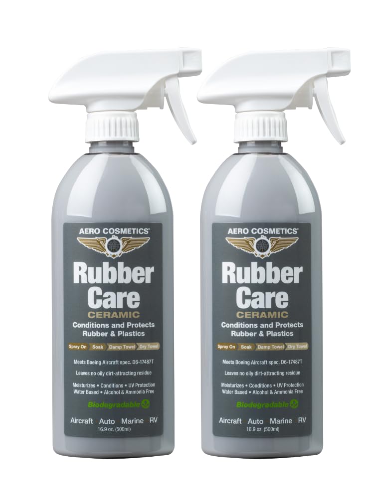 Ceramic Tire Dressing, Tire Protectant, No Tire Shine, No Dirt Attracting Residue 16.9oz Natural Satin/Matte Finish, Aircraft Grade Rubber Tire Care Conditioner, Better Than Automotive Products