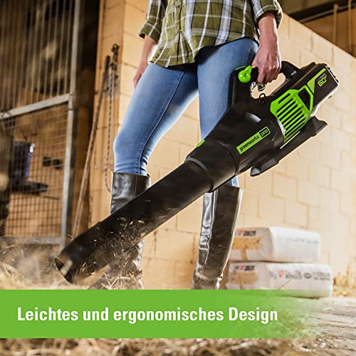 Greenworks Pro Bare Tool 60-Volt Max Lithium Ion 610-CFM GEN2 Brushless Cordless Electric Leaf Blower; Battery and Charger Not Included