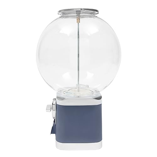 BANLICALI Vending Machine, Modern Freestanding Mini Candy Vending Machine with Keys, Big Bubble Gumball Bank for 1.26" Ball, Gumball Dispenser Machine for Business Coin Capacity 800-1000 (Dark Blue)