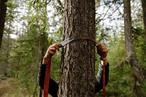 KAMMOK: Python 15' Tree Friendly Hammock Straps | Woven, No-Stretch, Knotless, Durable Holds up to 500lbs, (Lightweight for Hiking, Camping, Backpacking), Set of 2 w/ Stuff Sack