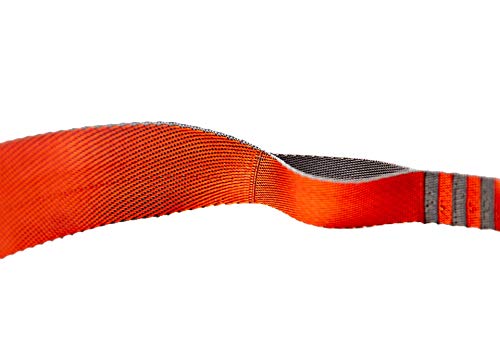 KAMMOK: Python 15' Tree Friendly Hammock Straps | Woven, No-Stretch, Knotless, Durable Holds up to 500lbs, (Lightweight for Hiking, Camping, Backpacking), Set of 2 w/ Stuff Sack