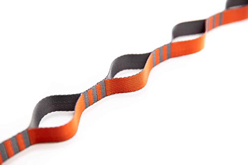 KAMMOK: Python 15' Tree Friendly Hammock Straps | Woven, No-Stretch, Knotless, Durable Holds up to 500lbs, (Lightweight for Hiking, Camping, Backpacking), Set of 2 w/ Stuff Sack