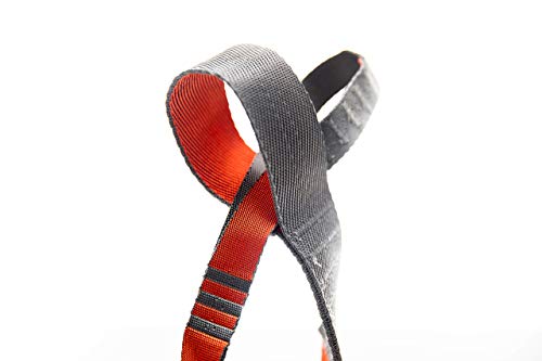 KAMMOK: Python 15' Tree Friendly Hammock Straps | Woven, No-Stretch, Knotless, Durable Holds up to 500lbs, (Lightweight for Hiking, Camping, Backpacking), Set of 2 w/ Stuff Sack