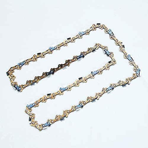 Buezeu (3 Pack) 18 inch chainsaw chain 3/8"LP .050" Gauge, 62 Drive Links for Echo, Poulan, Remington (18-Inch 62DL).