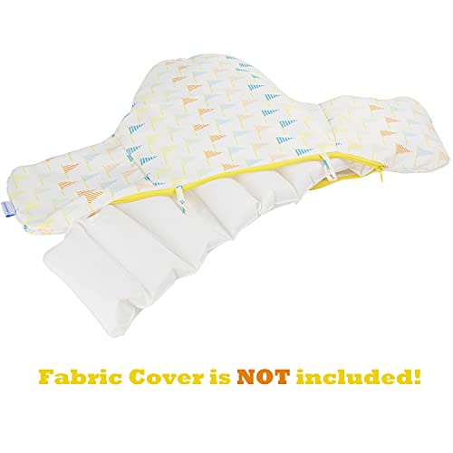 Dadouman Eco-Friendly Inflatable Cushion Insert for IKEA Antilop High Chair, Cushion Insert for Replacement, White