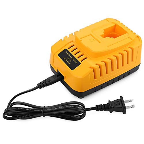 Powilling DC9310 7.2-Volt-18-Volt 1-Hour Replacement Charger for Dewalt 7.2V-18V NiCad & NiMh Battery DW9057 DC9071 DC9091 DC9096 DW9072 DW9091 DW9099