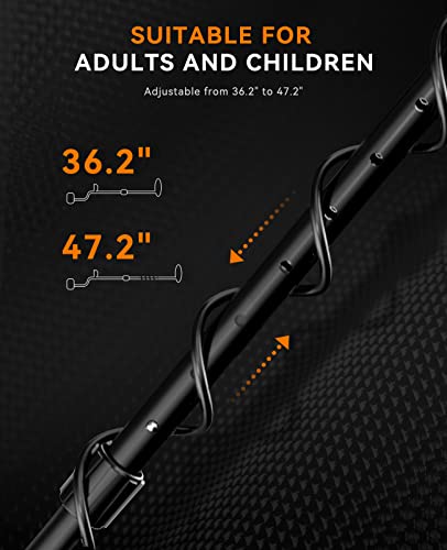 SUNPOW Metal Detector, IP68 Waterproof Coil, Identify 9 Types of Metals, High Accuracy, 10 Inch Detection Depth, 5 Modes, Strong Anti-Interference, Suitable for Adults and Kids (OT-MD07)