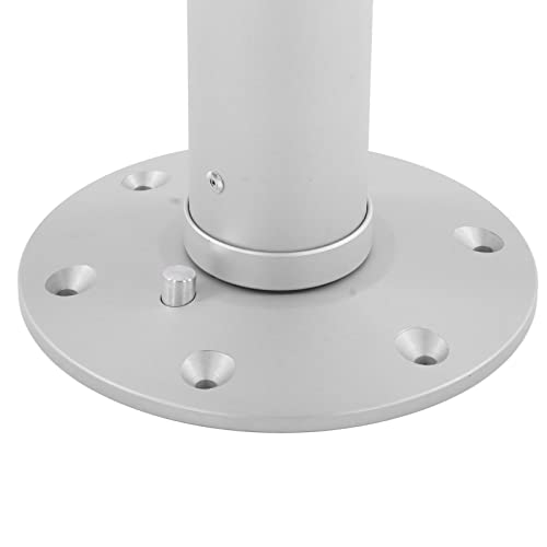 Adjustable Table Leg, Frosted 445β685mm Aluminum Alloy Removable Telescopic RV Table Stand for Boats for Balconies for Camper