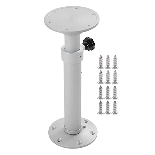 Adjustable Table Leg, Frosted 445β685mm Aluminum Alloy Removable Telescopic RV Table Stand for Boats for Balconies for Camper