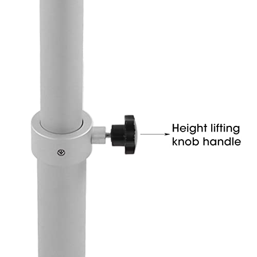 Adjustable Table Leg, Frosted 445β685mm Aluminum Alloy Removable Telescopic RV Table Stand for Boats for Balconies for Camper
