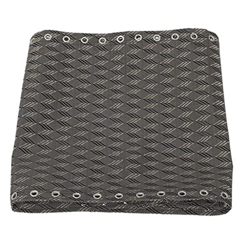 Peiiwdc Gravity Chair Pad, Universal Gravity Chair Folding Recliner Replacement Cloth Breathable Durable Mesh Outdoor Patio Lounger Cover Pad, Black