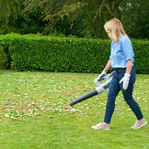 40V Leaf Blower - 120 MPH Cordless Leaf Blower Lightweight Sweeper Blower & Snow Blowing for Patio Lawn Garden with Battery and Charger