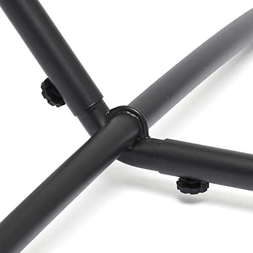 Amazon Basics Heavy-Duty Hammock Stand, Includes Portable Carrying Case, 9-Foot, Black