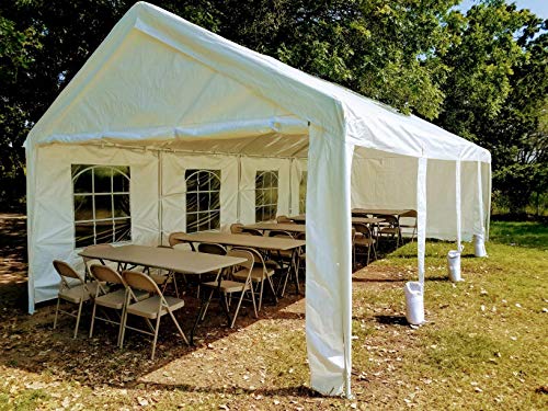 Quictent 13'x26' Heavy Duty Outdoor Gazebo Wedding Party Tent Canopy Shelter with Carry Bags