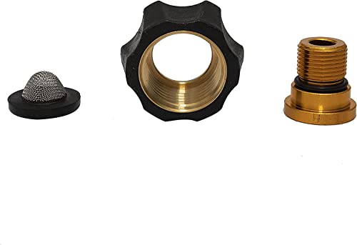 Simpson Cleaning 7112362 Water Inlet Fitting for 520002, Replacement for multipls Pressure Washer Pumps, Gold