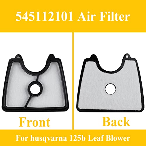 HUZTL 581798001 Fuel Line Kit Air Filter Kit Adjustment Tool for Husqvarna 125B 125BX 125BVX Leaf Blower