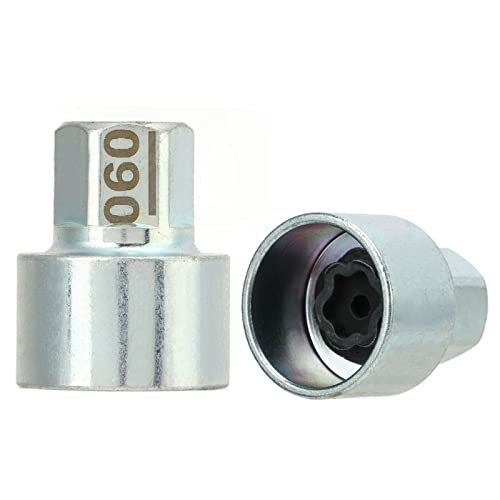 Wheel Lock Key Anti Theft Lugnut Socket Replacement for 1 3 5 6 7Series X1 X2 X3 X4 X5 X6 Z4 (060)
