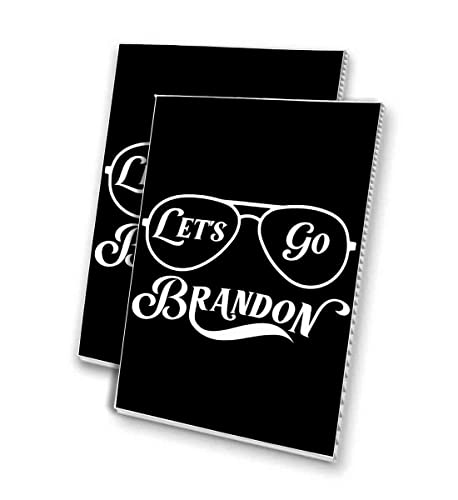 Let's Go Brandon (24" x 36") 4Mm Corrugated Plastic Panel, Graphics Applied to 1 Side (Pk of 2) | Trump, Biden, Political, MAGA, Republican, FJB