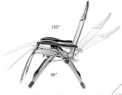XZGDEN Lightweight Sun Lounger Camping Chairs Leisure Chair Garden Patio Foldable Textilene Fabric Rocking Lounger Chair Sunbed Supported Weight Max 440lb