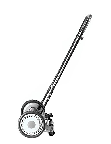 Great States 815-18 18-Inch 5-Blade Push Reel Lawn Mower, 18-Inch, 5-Blade, Grey